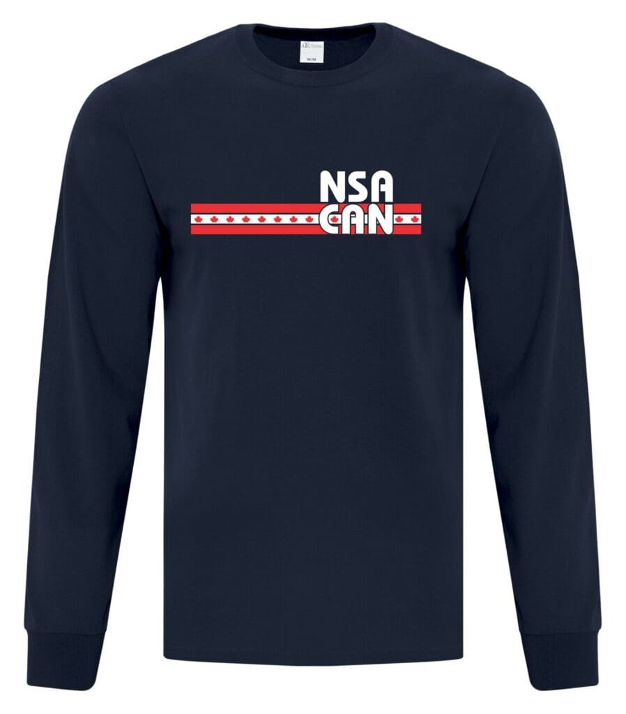Navy Team Canada L/S Shirt - NSA Canada