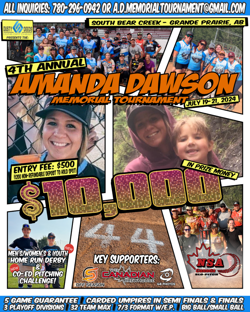 4th Annual Amanda Dawson Memorial Tournament - NSA Canada