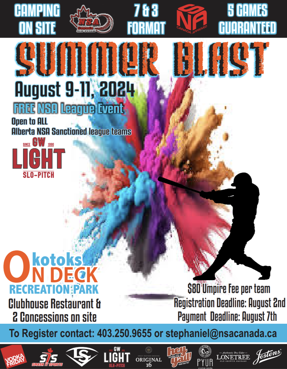 Summer Blast - NSA Calgary & Area League Tournament - NSA Canada