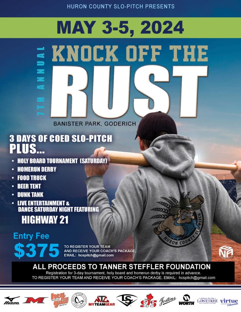 2024 - 7th Annual - Knock Off the Rust Coed Slo-Pitch Tournament in ...