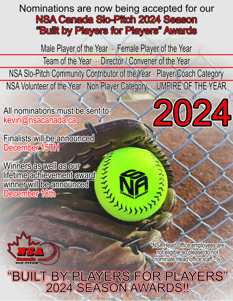 NSA Canada's 2024 Built by Players for Players Awards are Open for ...