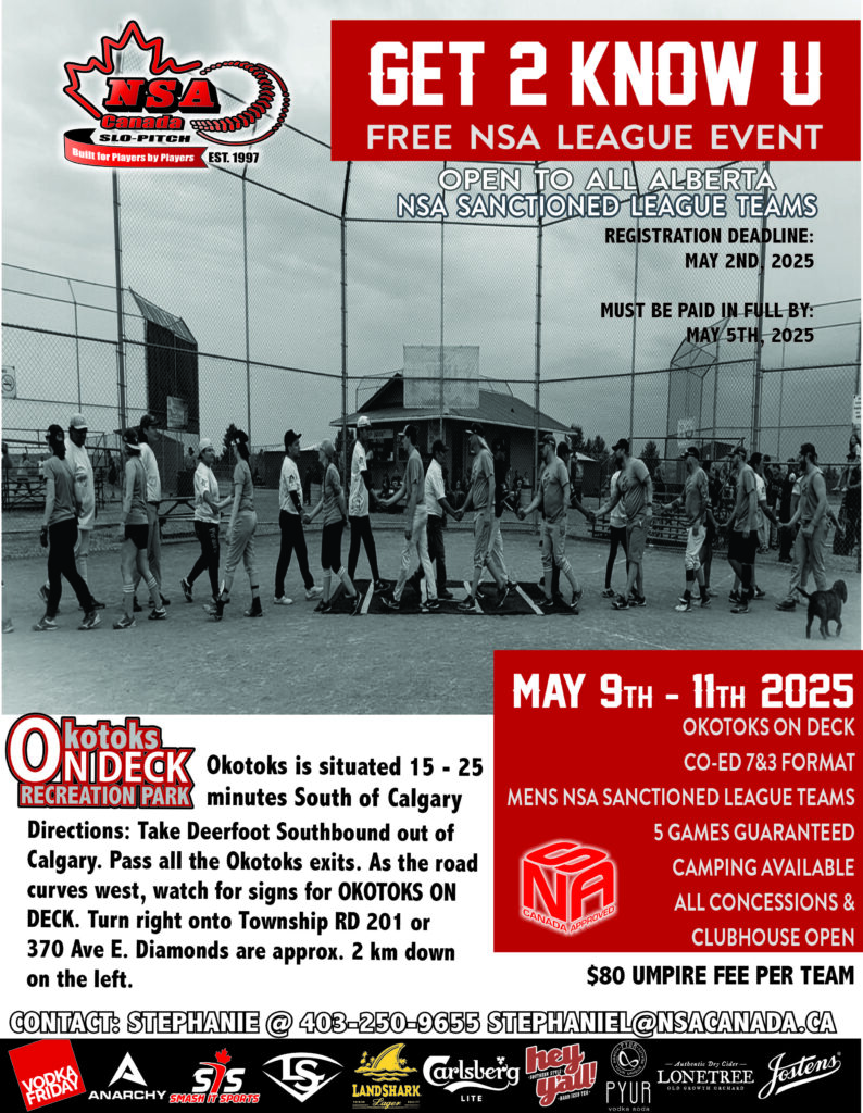 Get 2 Know U – NSA Calgary & Area League Tournament 2025 – NSA Canada