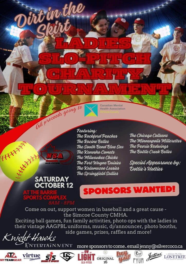 Dirt in the Skirt Ladies Slo-Pitch Tournament - NSA Canada