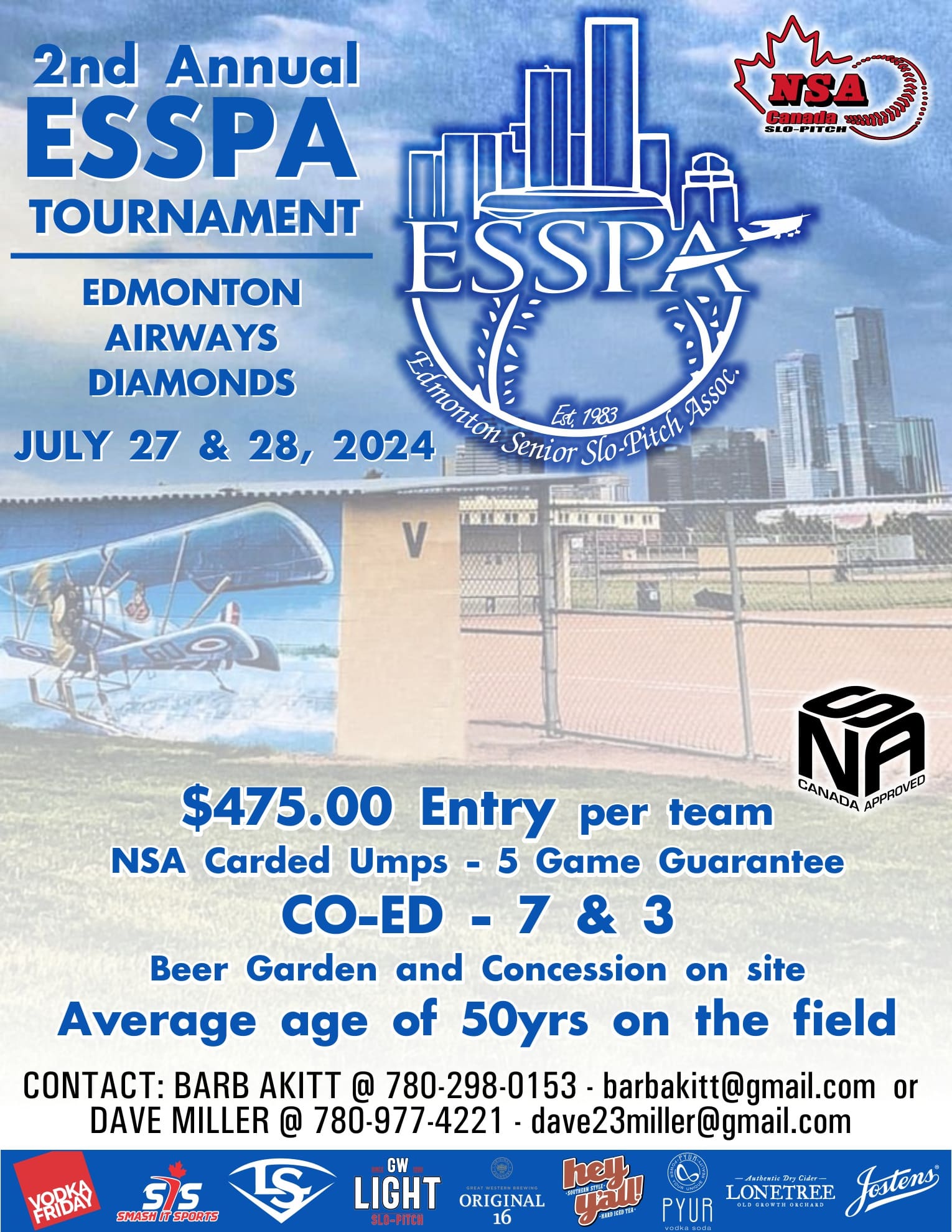 2nd Annual ESSPA Tournament - NSA Canada