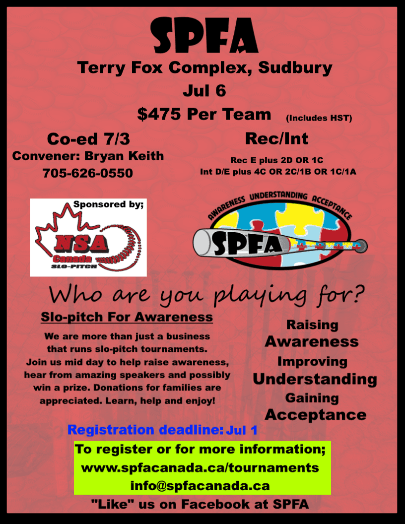SPFA Sudbury Jul 6 - NSA Canada