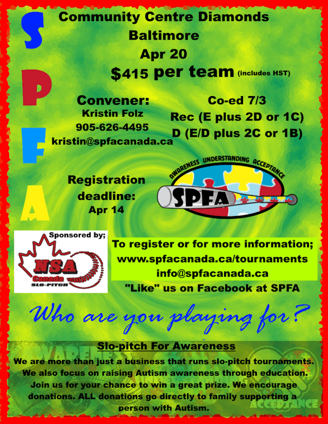 SPFA Baltimore Apr 20 - NSA Canada