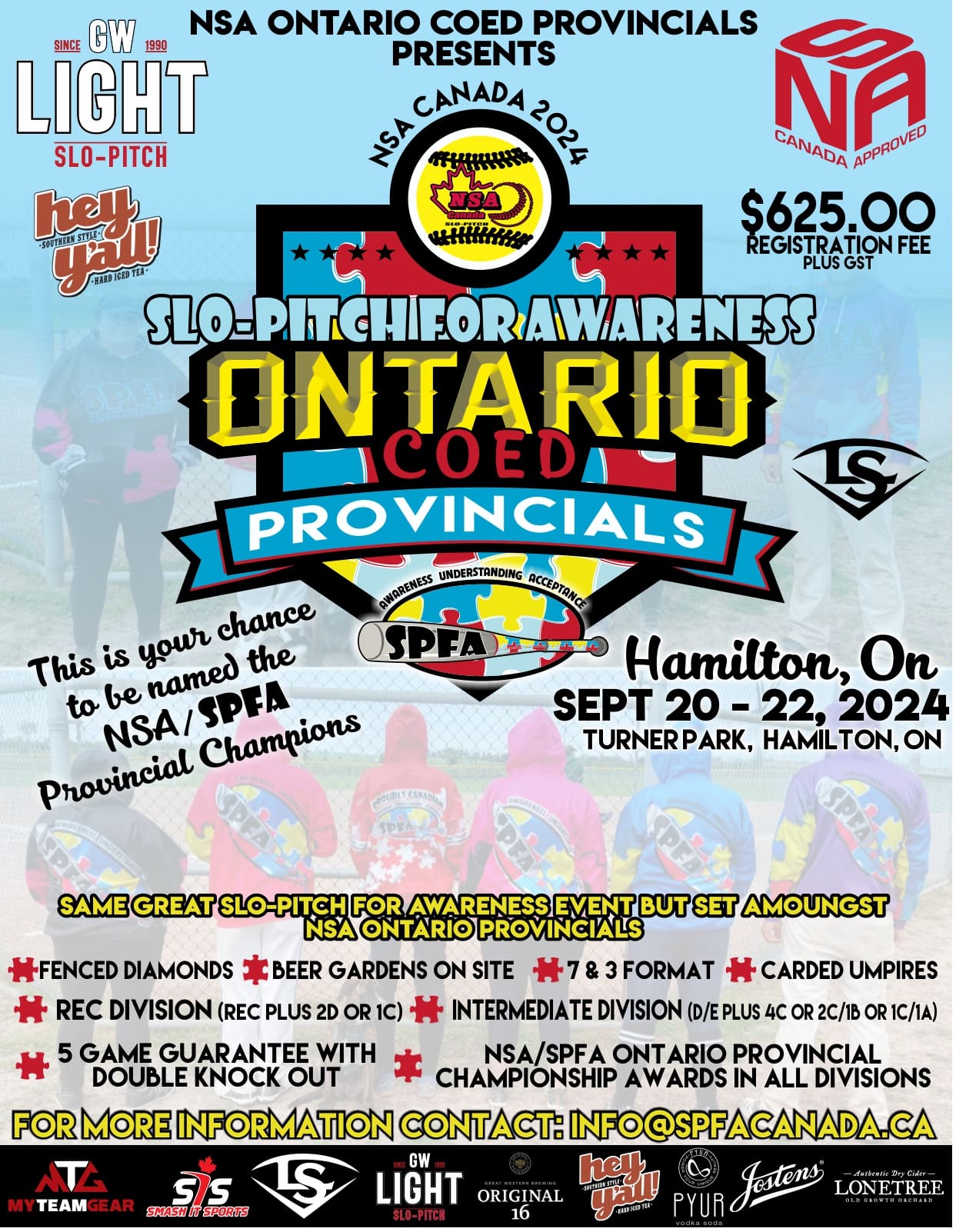 NSA Canada ON Provincial SPFA COED Championships - Sept.20-22, 2024 ...